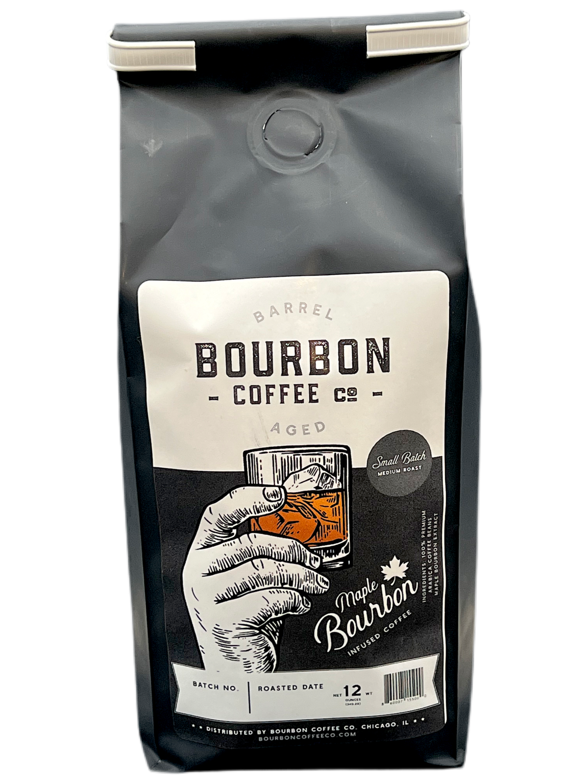 Maple Bourbon Infused Coffee (Small Batch) - Bourbon Coffee Co.